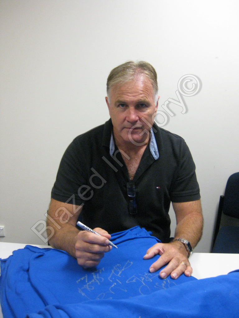 1982 Parramatta Eels Premiers - Signed & framed jersey – Blazed In Glory
