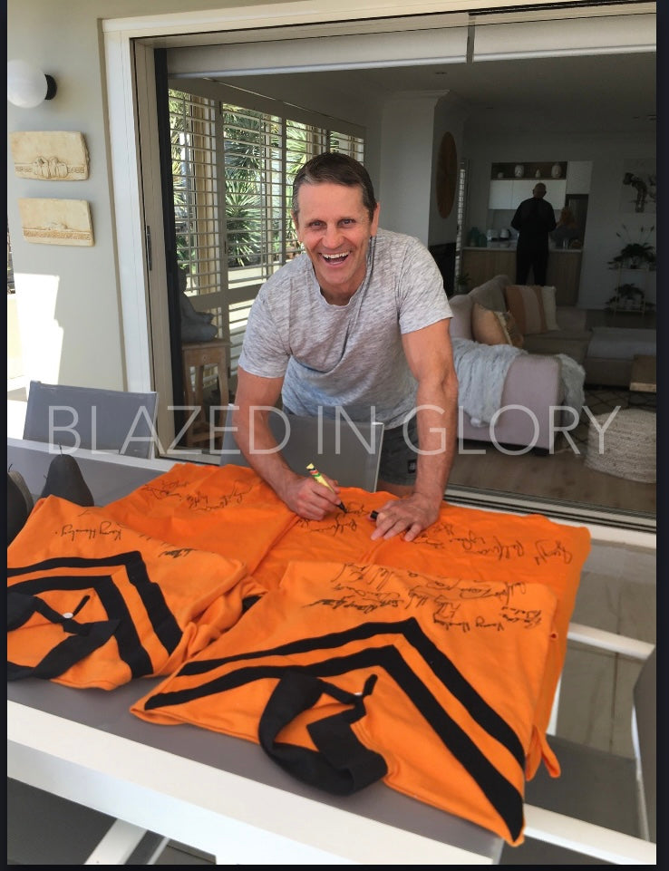 Balmain Tigers Legends - Signed & framed jersey – Blazed In Glory